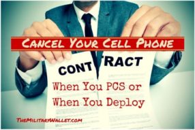 How Military Members Can Get Out of a Cell Phone Contract