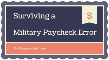 Surviving a Military Paycheck Error - Where to Get Help