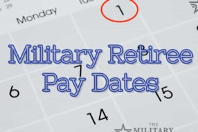 Retired Military Pay Dates 2025
